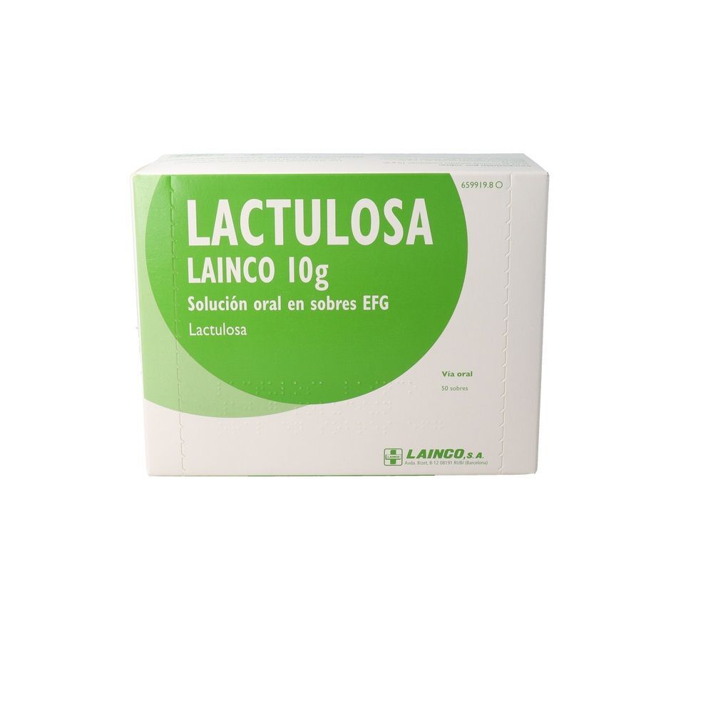 Lactulosa Lainco 10 g 50 sticks - laxantesosmoticos.com